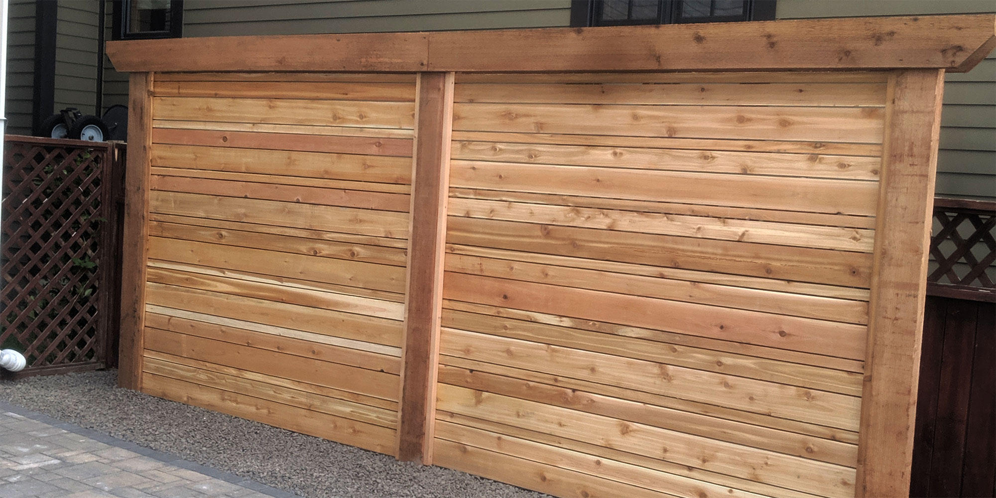 Privacy Screens - Living Earth Landscapes - Calgary Landscaping